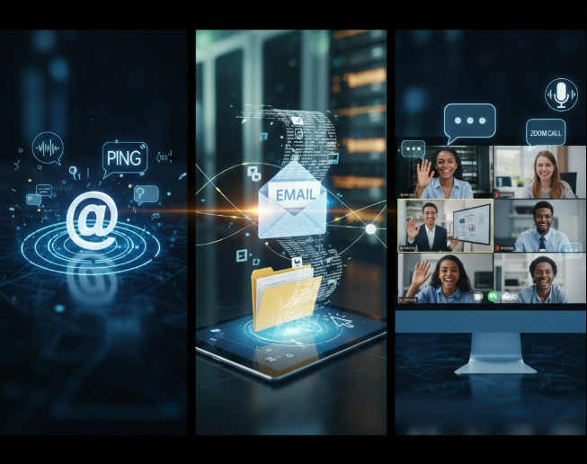 When to Ping, Email, or Call at Work - Armani Talks